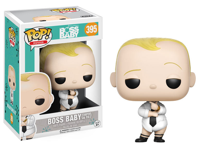 Boss Baby (Diaper & Tie) - Vaulted | Collectors Station | Funko Pop ...